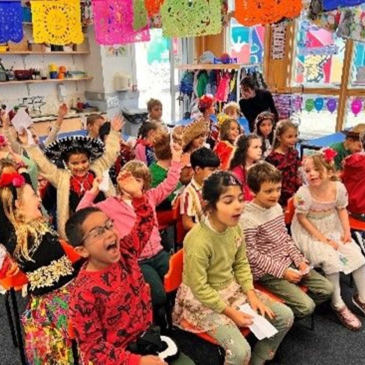 Tetherdown School - Year 2 Mexico Day!