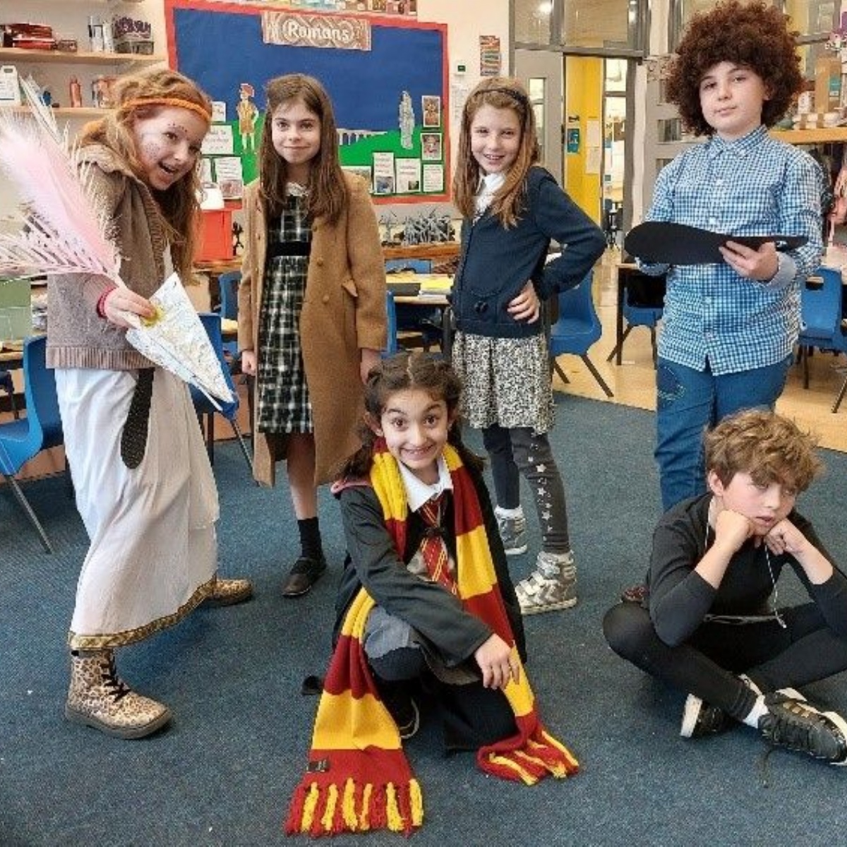 Tetherdown School - Year 4 World Book Day and Workshop