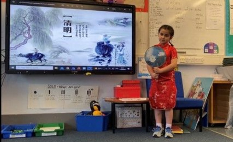 Tetherdown School - Chinese Bridge Competition