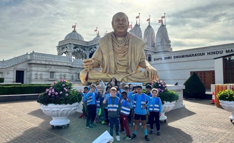 Tetherdown School - Year 3 Shri Swaminarayan Mandir Trip in Neasden