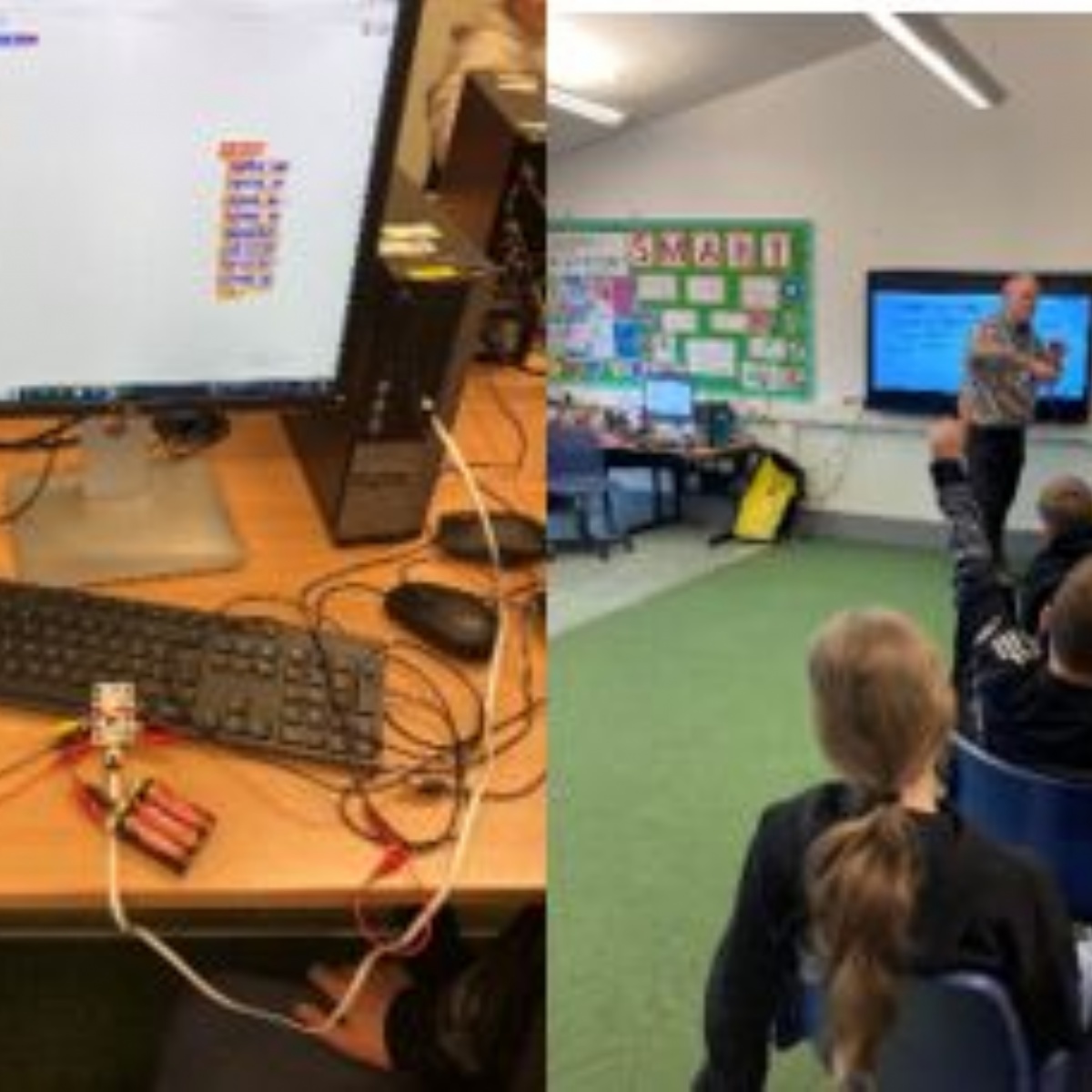 Tetherdown School - Year 5 Crumble Kit Training – Physical Programming