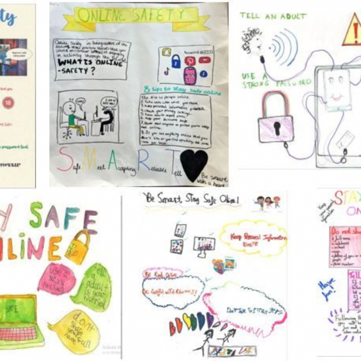 Tetherdown School - Online Safety Poster Winners